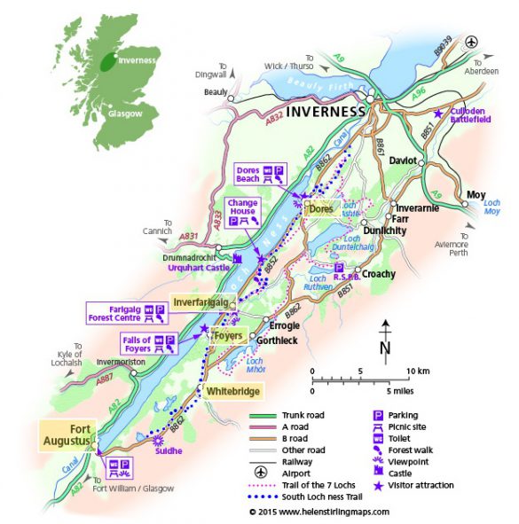 Lago di Loch Ness in Scozia: 10 cose da fare e la leggenda del mostro